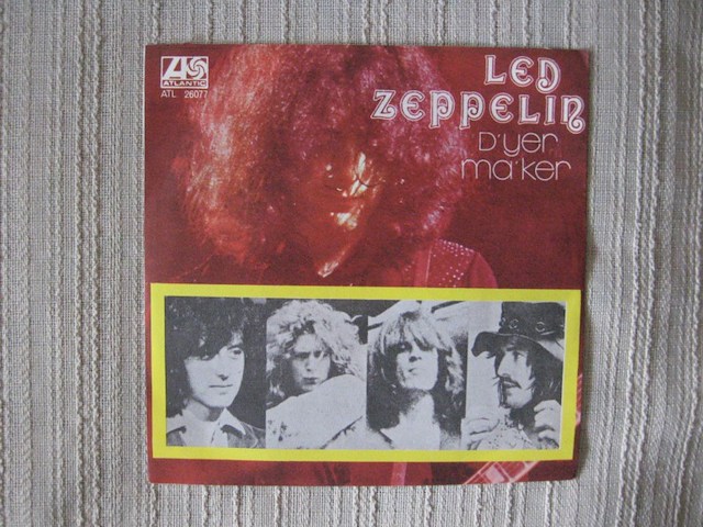 LED  ZEPPELIN - D`YER  MAK`ER / THE CRUNGEL