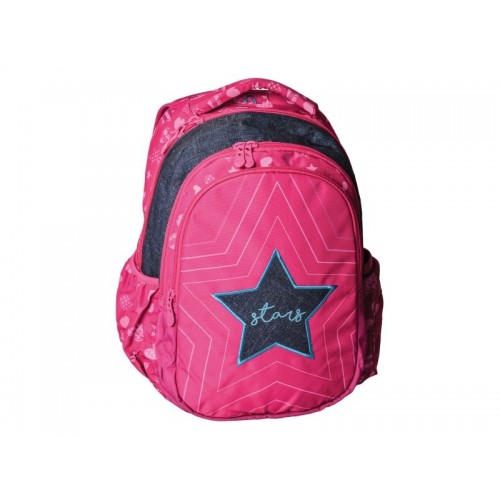 Ranac za školu Zetta pink star 160143