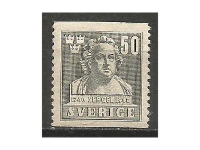 Švedska,200 god rođenja-J.T.Sergel 1940.,ključna od dve