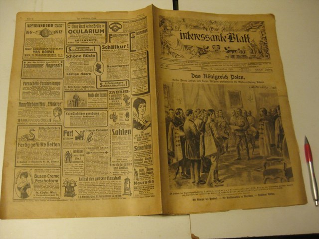 DAS INTERESSANTE BLATT br. 46 / 1916