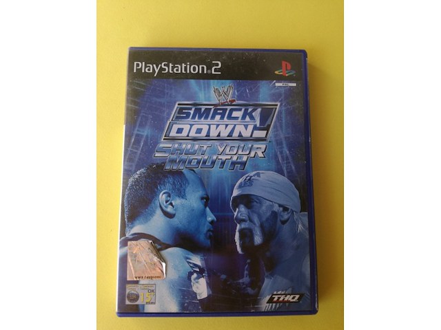 SMACK DOWN SHUT YOUR MOUTH - PS2