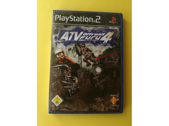 ATV OFF ROAD FURY 4  - PS2