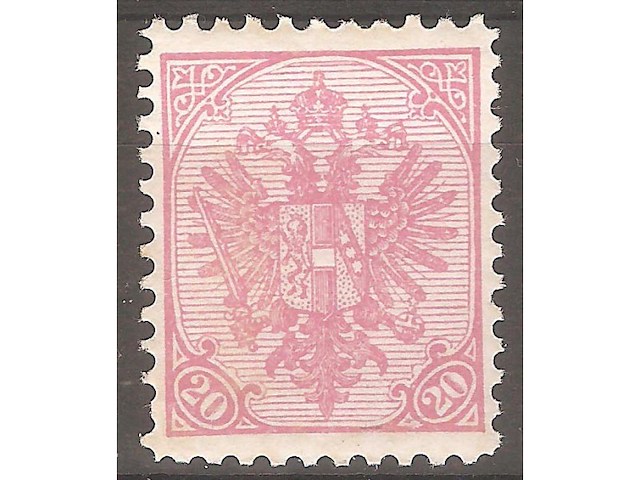 1900 - BiH Redovne marke 20 hel MNH