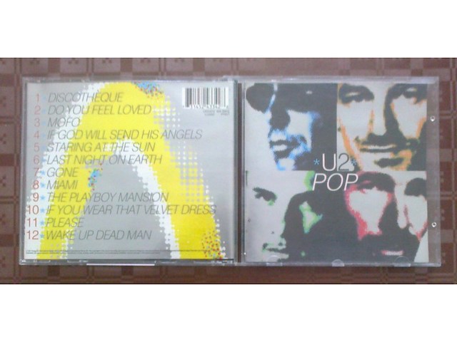 U2 - Pop (CD) Made in Poland