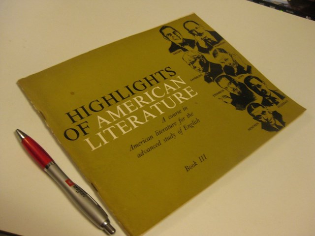 HIGHLIGHTS OF AMERICAN LITERATURE BOOK III