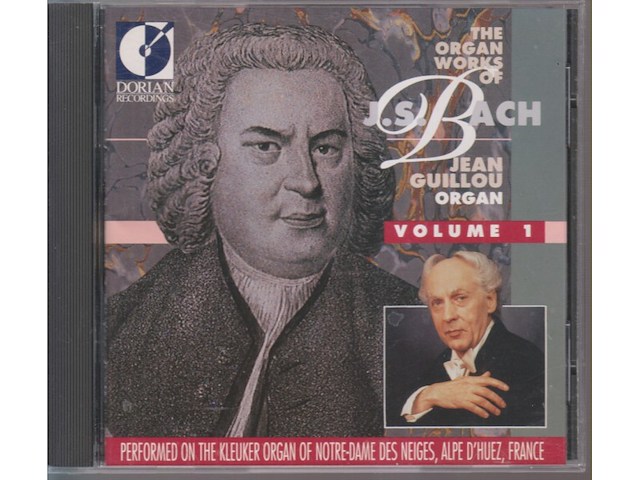 cd / THE ORGAN WORKS OF JOHANN SEBASTIAN BACH