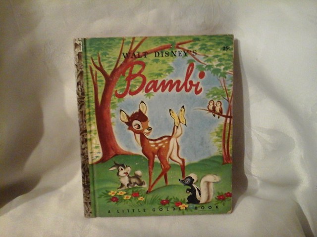 Walt Disney Bambi izd 1948 godine New York