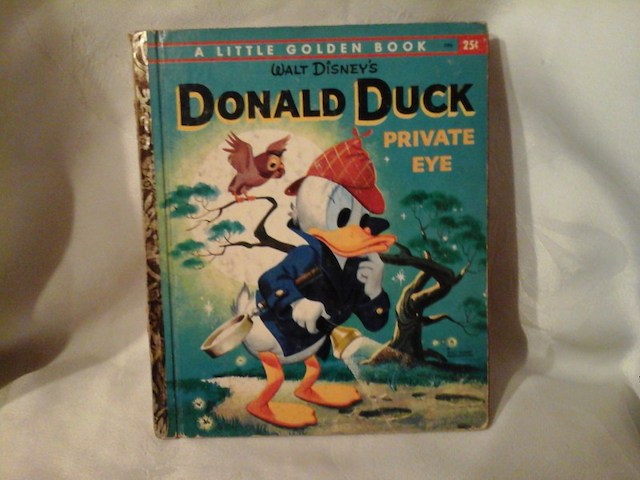 Walt Disney Donald Duck private eye