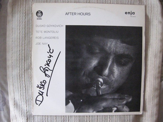 GOJKOVIĆ  DUŠKO - AFTER  HOURS