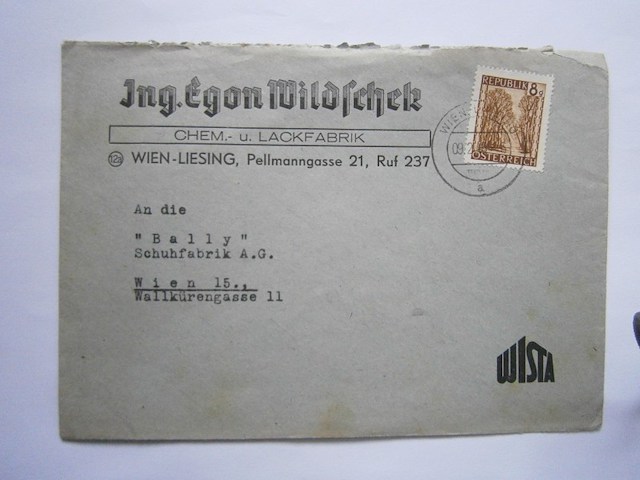 KOVERAT POSLOVI:AUSTRIJA(LOKALNO) 1948.