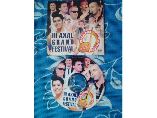 DVD III AXAL GRAND FESTIVAL