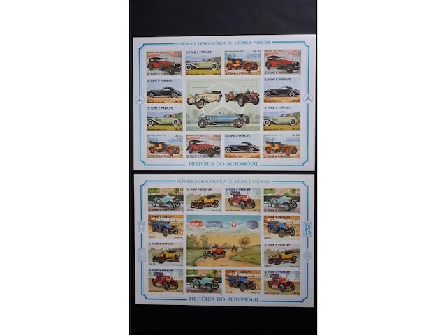 Automobili - Oldtajmeri - Sao Tome 1983. (N) ** A142