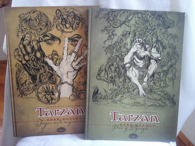 Tarzan Edgar Rajs Berouz Bern Hogart priče iz džungle