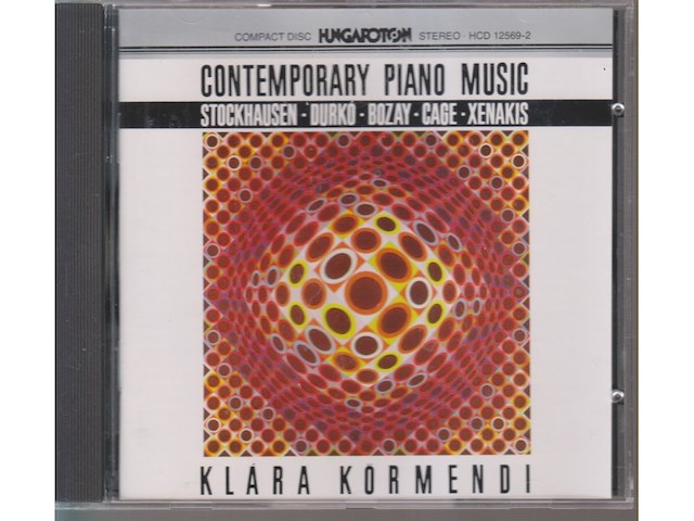cd / CONTEMPORARY PIANO MUSIC - John CAGE ............
