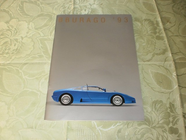 Burago - katalog za 1993 godinu