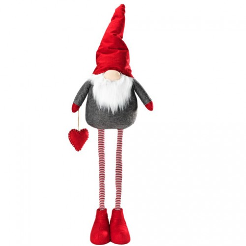 Novogodišnja figura Deda Mraz sa podesivim nogama 130cm