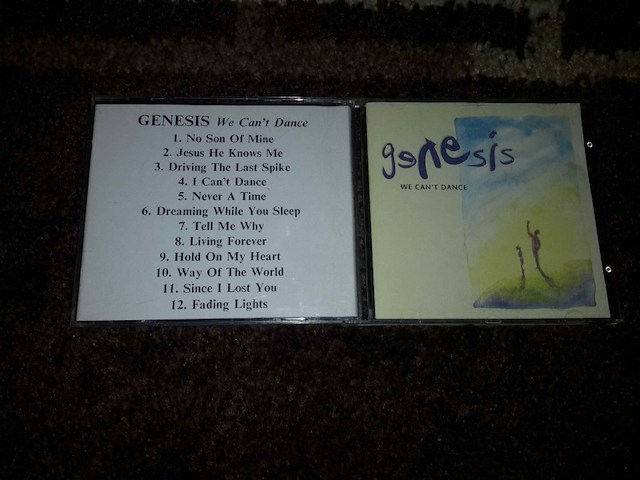 Genesis - We can`t dance , BG