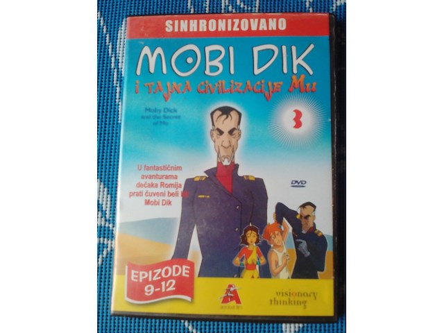 DVD CRTANI FILM - MOBI DIK I TAJNA CIVILIZACIJE MU 3