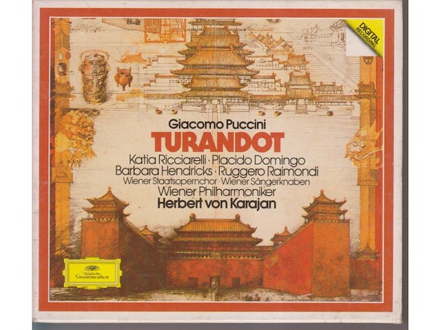 cd / Puccini TURANDOT + 3 CD - perefktttttttttttt