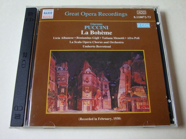 Giacomo Puccini - La Bohème (2xCD)