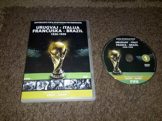 Urugvaj-Italija , Francuska-Brazil DVD