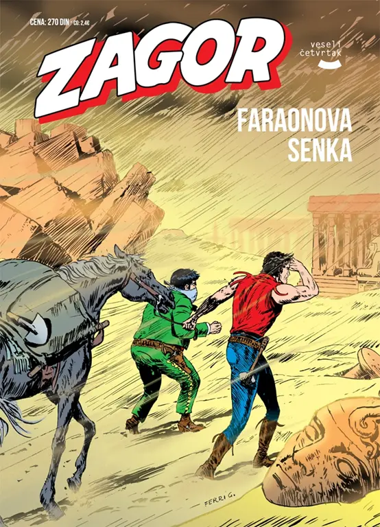 Veseli Četvrtak Zagor 140 - Faraonova senka