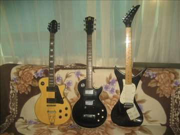 Akcija Les Paul električne gitare