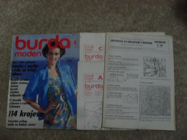 BURDA - 5/1986