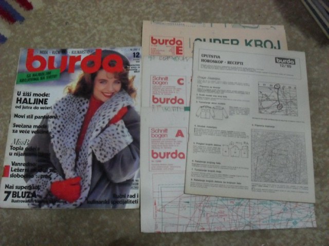 BURDA - 12/1989