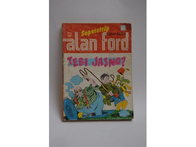 Alan Ford br. 406 - Tebi jasno?