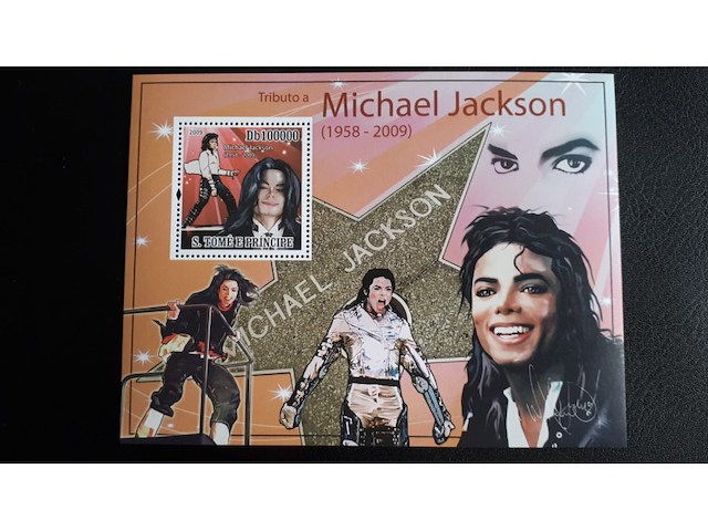 Pozn. muzičari - Michael Jackson - S. Tome 2009 ** F272