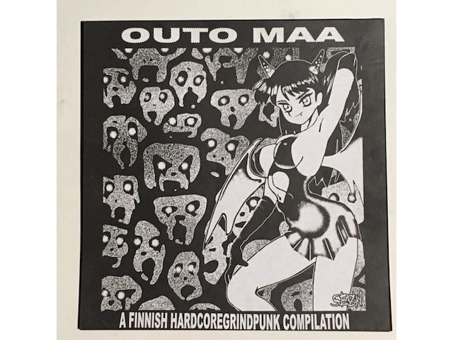V/A ‎– Outo Maa - A Finnish Hardcoregrindpunk..8` Flexi