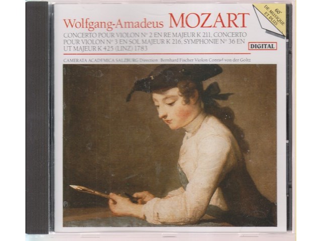 cd / MOZART - Concerto pour violin No 2 EN RE .........