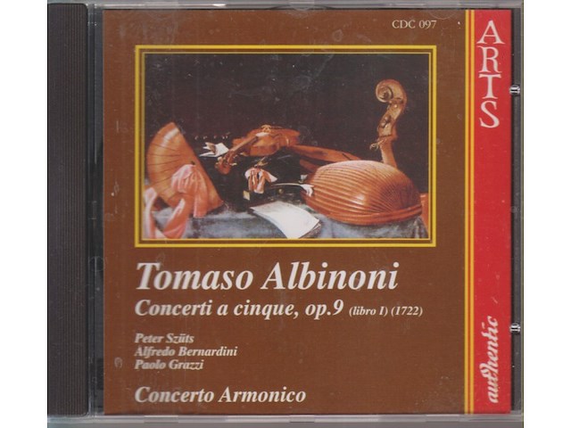 cd / ALBINONI - Concerti a sinque, op. 9