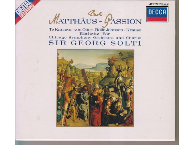 cd / Bach - MATTHAUS-PASSION + 3 CD