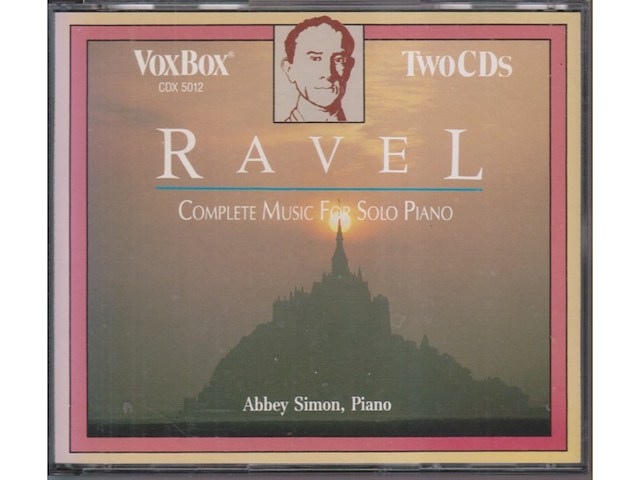 cd / RAVEL - Complete Music For Solo Piano + 2 CD