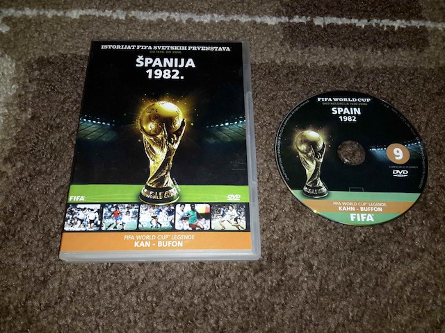 Spanija 1982.DVD