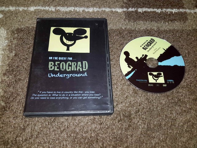 On the quest for...Beograd underground DVD