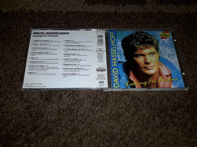 David Hasselhoff ‎– Looking for freedom , ORIGINAL