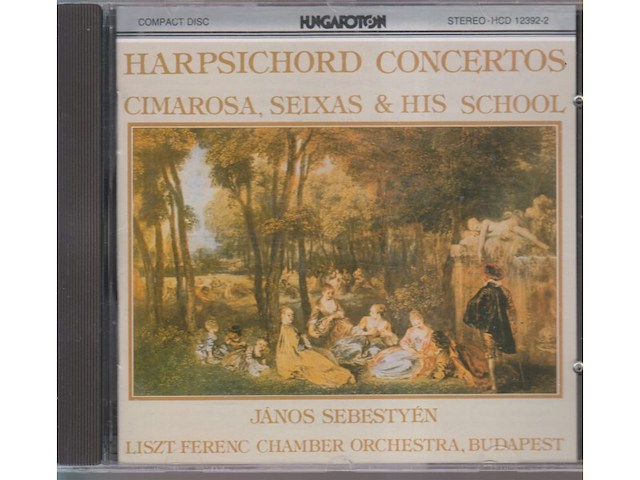 cd / HARPSCHORD CONCERTOS - perfekttttttttttt