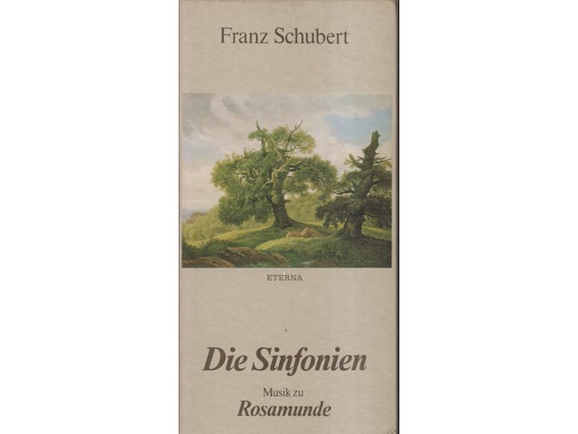 ф Schubert /DIE SINFONIEN Music zu Rosamunde + 6 kaseta