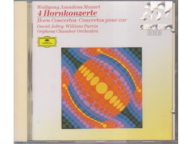 cd / Mozart - 4 HORNKONZERTE - perfekttttttttttttt