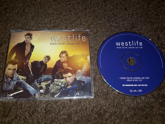 Westlife - When you`re looking like that , CD sing