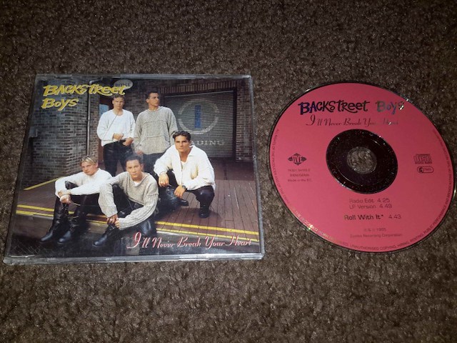 Backstreet Boys - I`ll never break your heart ,CDS
