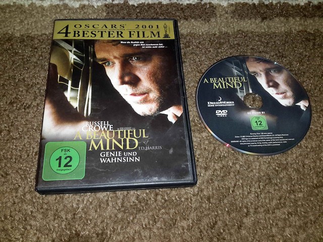 A beautiful mind DVD film , ORIGINAL