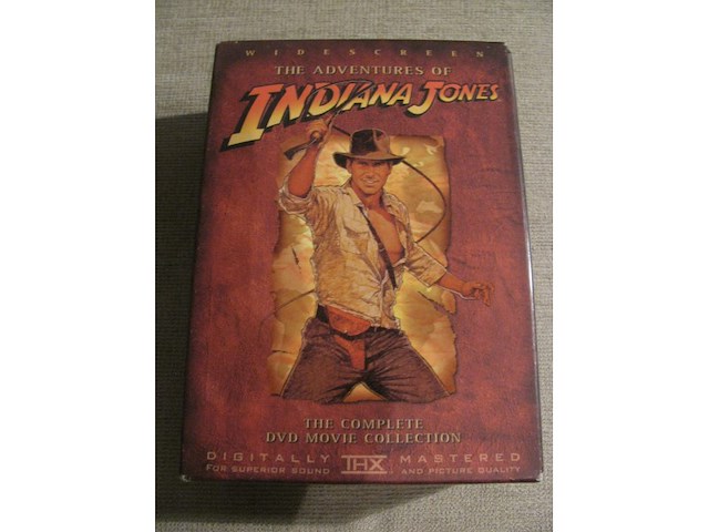 INDIANA JONES box set 4 dvd