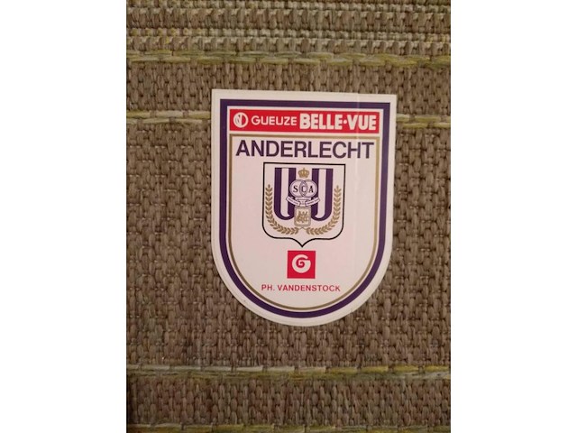 Nalepnica: FK Anderleht (Anderlecht FC - Belgium)