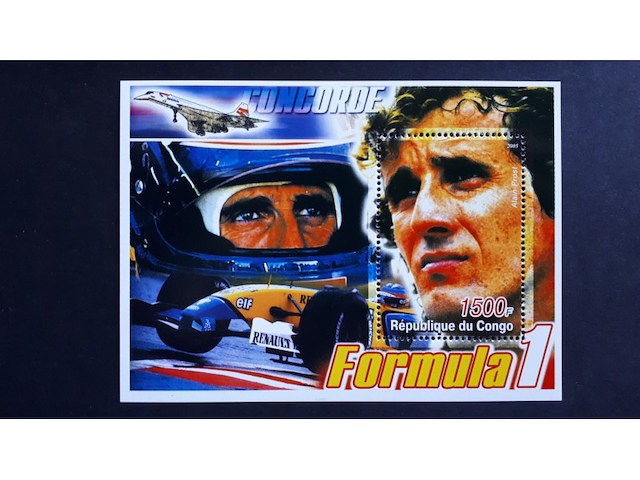 Formula 1 (Alan Prost) - Rep. Kongo 2005. ** A 723