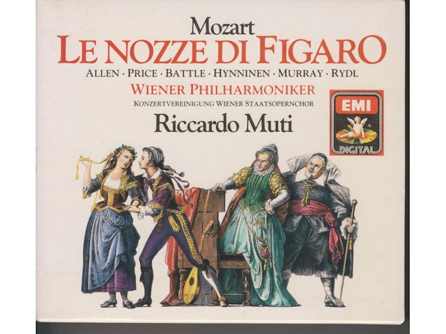 cd / MOZART Le nozze di Figaro + 3 CD - perfekttttttttt