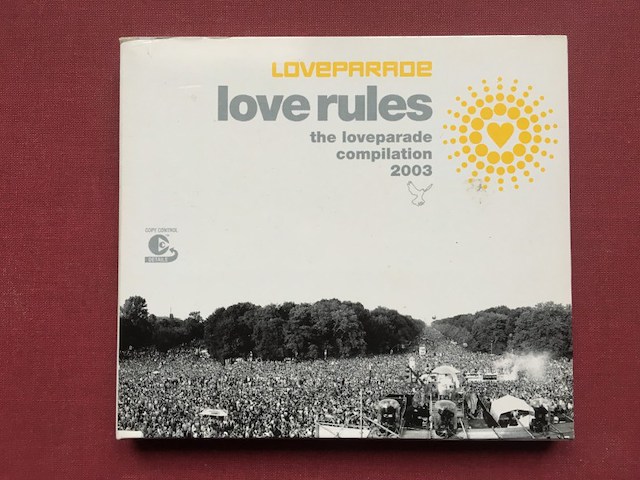 Loveparade - LOVE RULES  Various Artist  2CD 2003